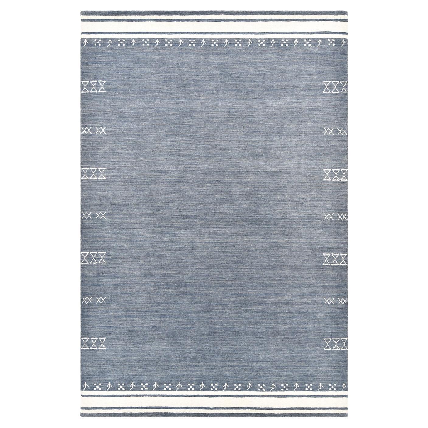 New Contemporary Ikat Area Rug with Modern Transitional Style For Sale ...