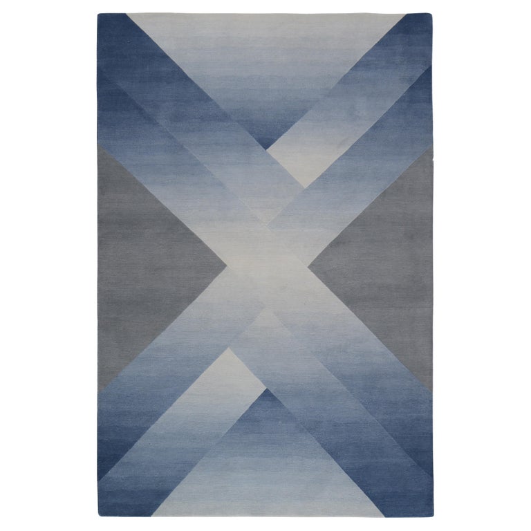 Solstice Hand-knotted Ombre Rug For Sale at 1stDibs
