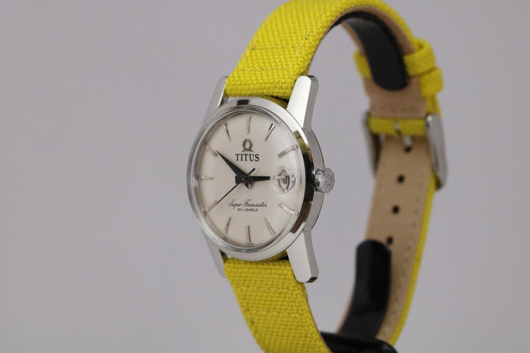 Solvil et Titus Stainless Steel Super Transistor automatic Wristwatch ...