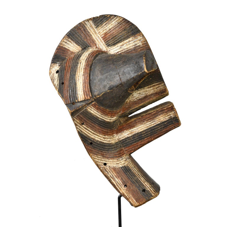 Songye "Male" Kifwebe Ceremonial Mask, Democratic Republic of Congo ...