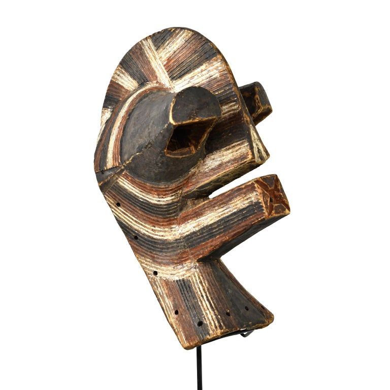 Songye "Male" Kifwebe Ceremonial Mask, Democratic Republic of Congo ...