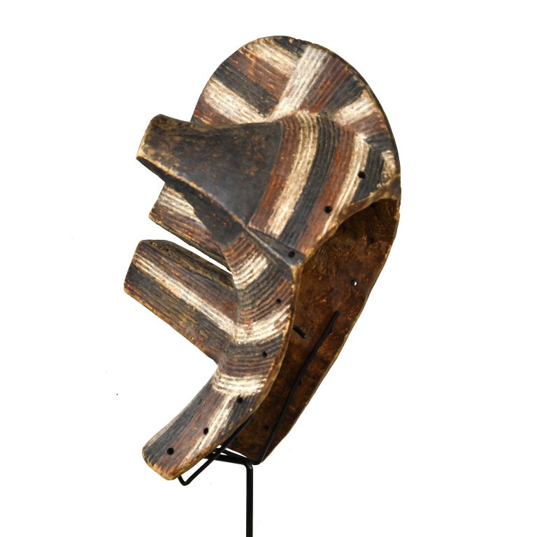 Songye "Male" Kifwebe Ceremonial Mask, Democratic Republic of Congo ...
