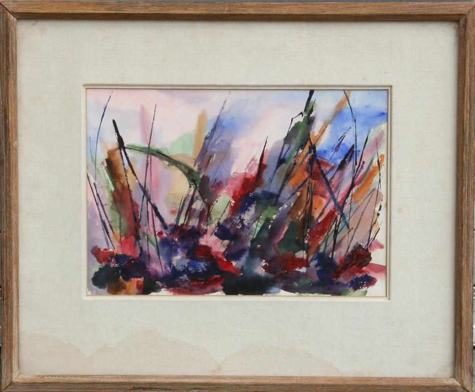 Alfredo Garzon - Maze, Watercolor Painting by Alfredo Garzon For Sale ...