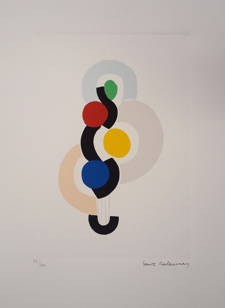 Sonia Delaunay - Rhythm and Dance - Lithograph (Artcurial edition) at ...