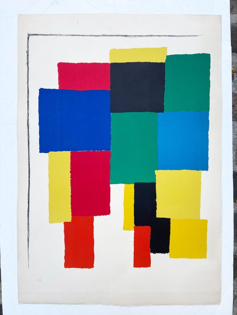Sonia Delaunay - Sonia Delaunay - Colour Rhythm Lithography 1966 at 1stDibs