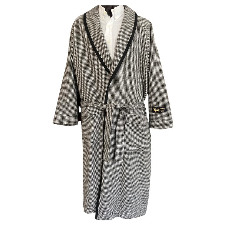 Sonia Rykiel Homme Pyjamas Cashmere Mens Robe For Sale at 1stDibs