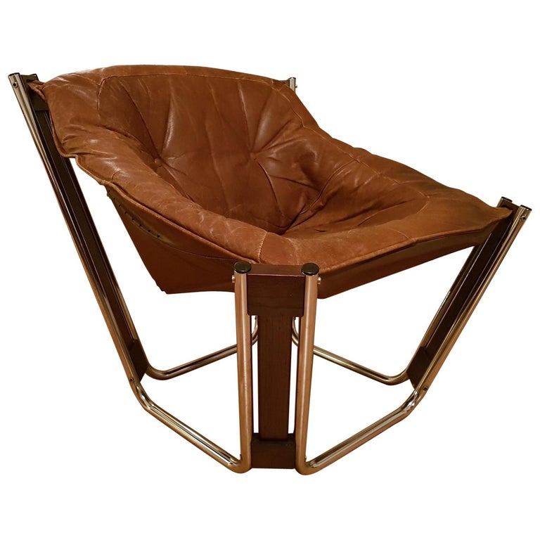 Sonic Chair 1970s Scandinavian Modern Lounge Chair by Odd Knutsen in ...