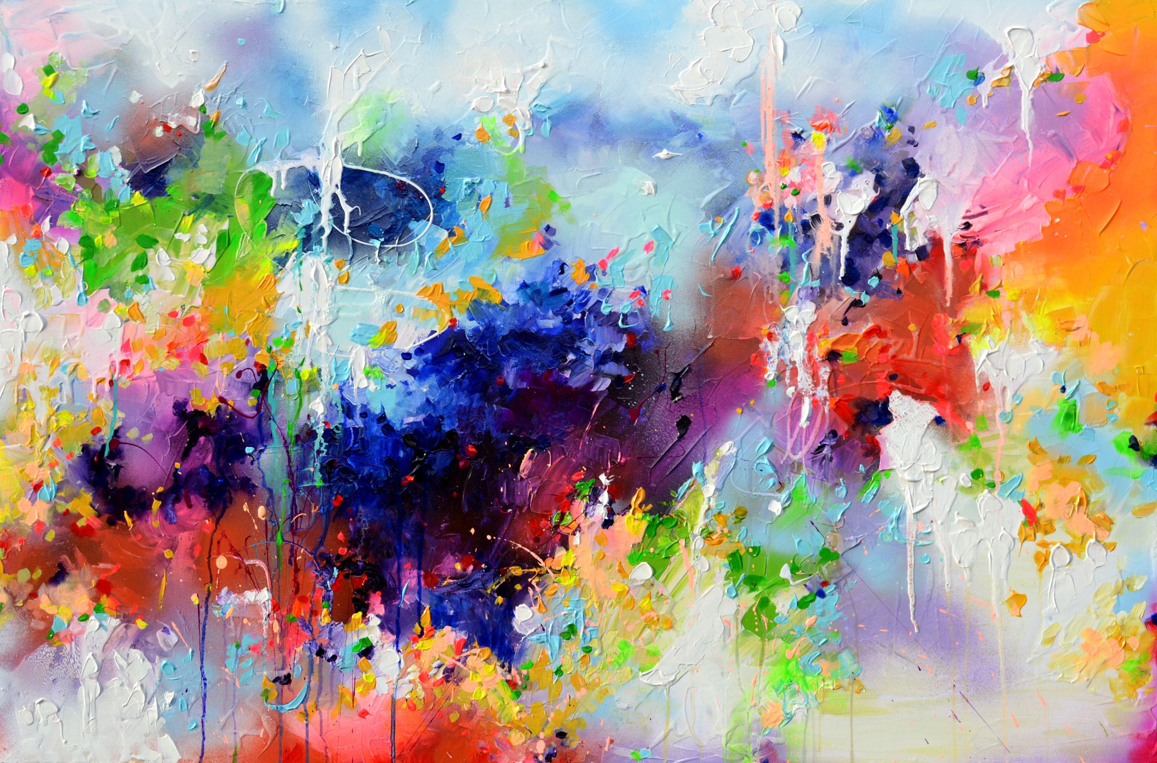 Soos Roxana Gabriela - Fresh Moods 78, Painting, Acrylic on Canvas For ...