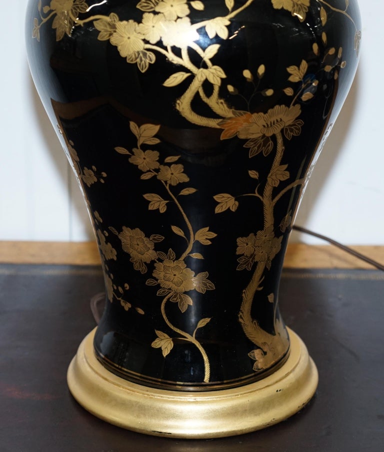 Sop Display Ralph Lauren Large Gable Lamp Blak Gol Chinese at 1stDibs