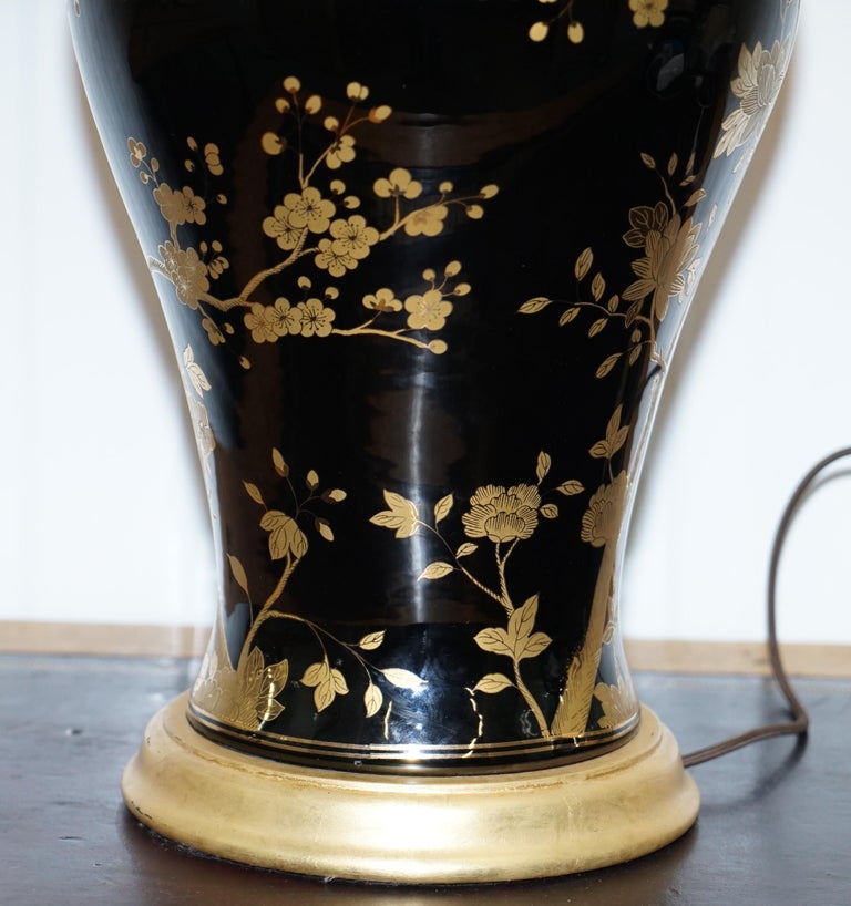 Sop Display Ralph Lauren Large Gable Lamp Blak Gol Chinese at 1stDibs