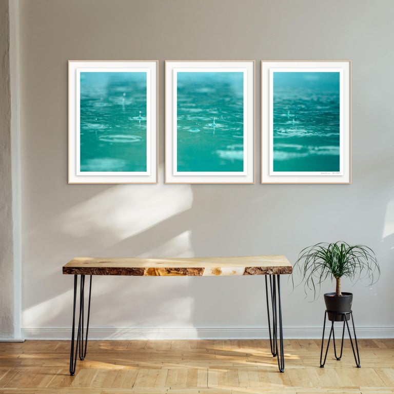 Sophia Milligan - 'Summer Rain' Limited Edition Photo Triptych. Pool ...