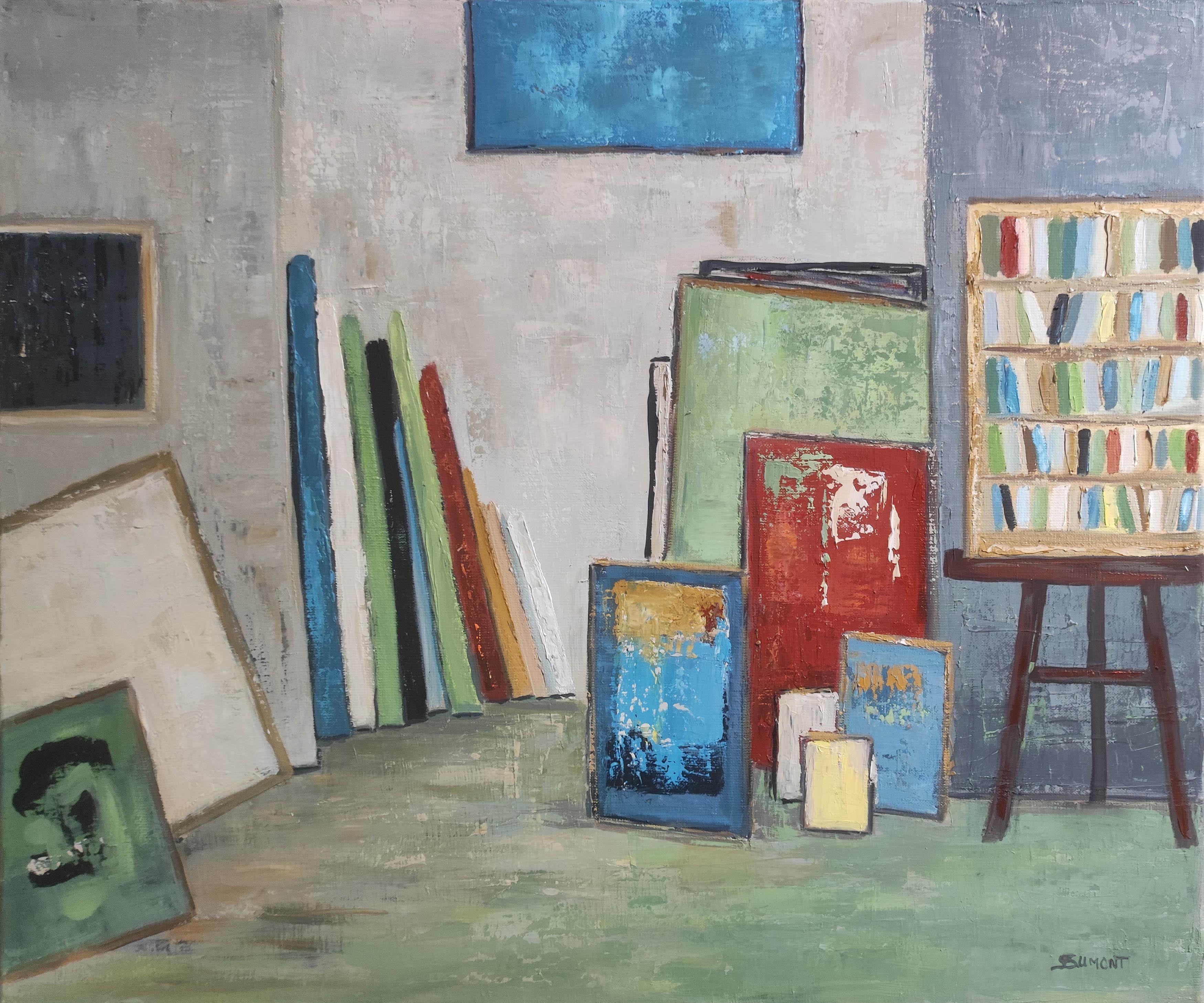 SOPHIE DUMONT - artist studio , abstract; expressionism, geometric ...