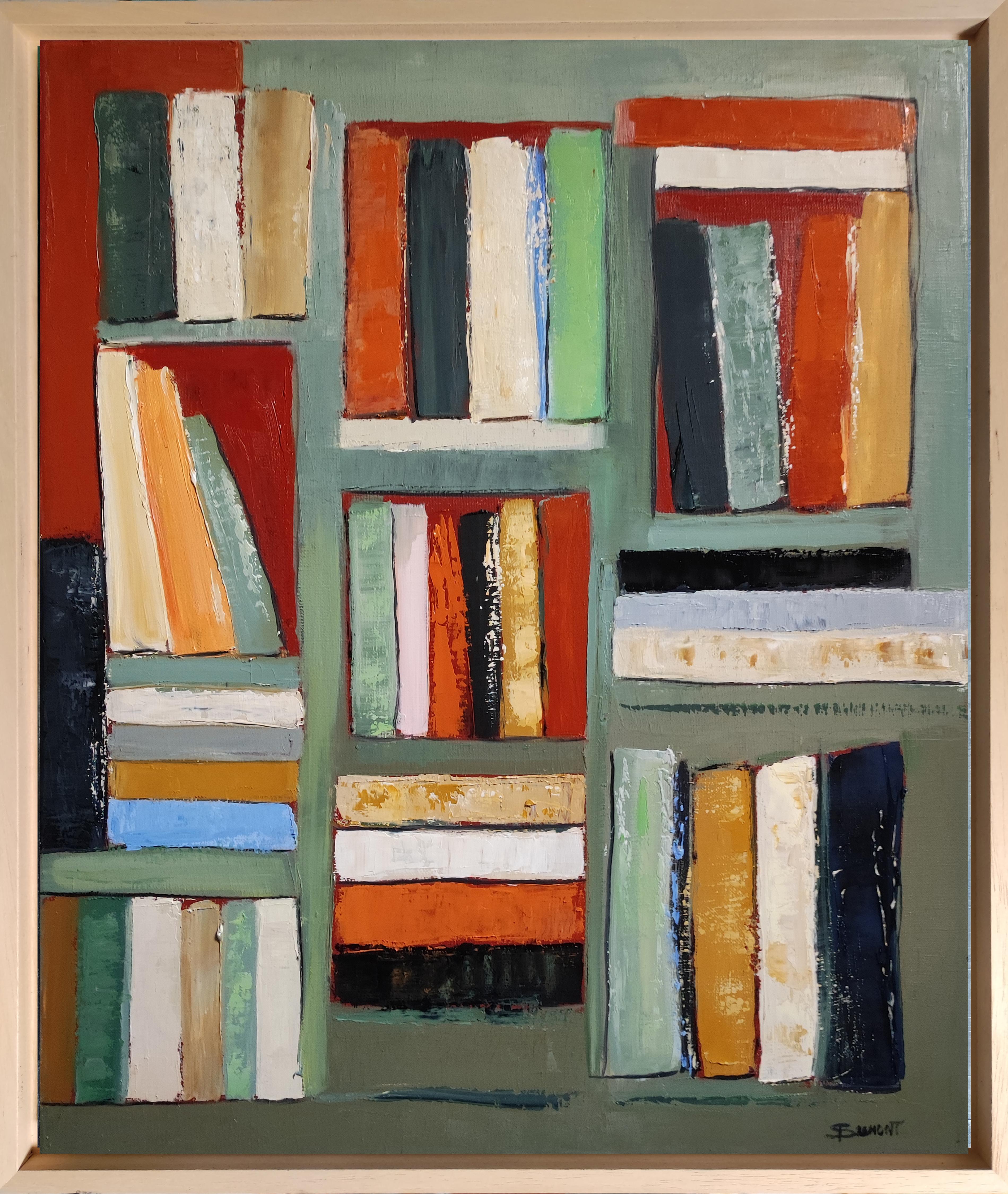 SOPHIE DUMONT - connaissances, green library, colors, impasto ...