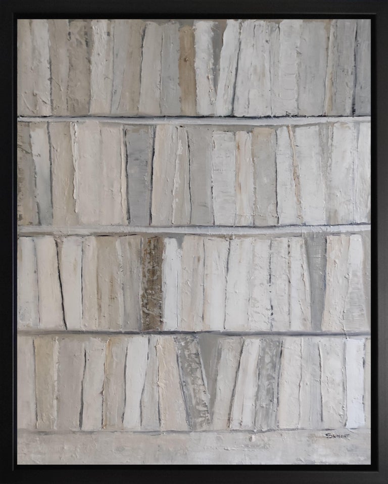 SOPHIE DUMONT - Monochrome, minimalisme, abstrait blanc, bibliothèques ...