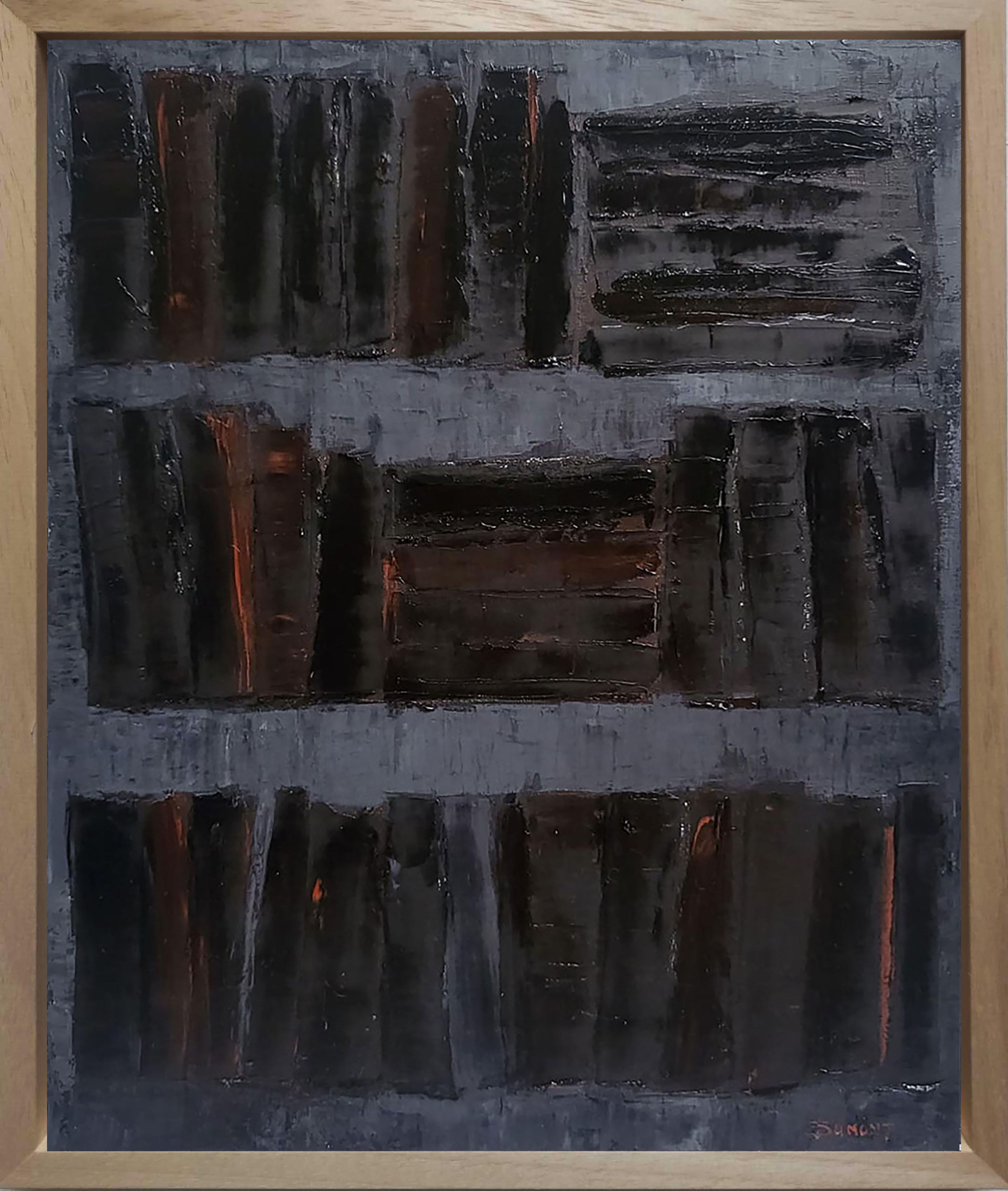 SOPHIE DUMONT - spectrum, abstract library, black, expressionism, oil ...