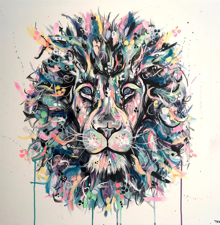 Contemporary Art Abstract Animal