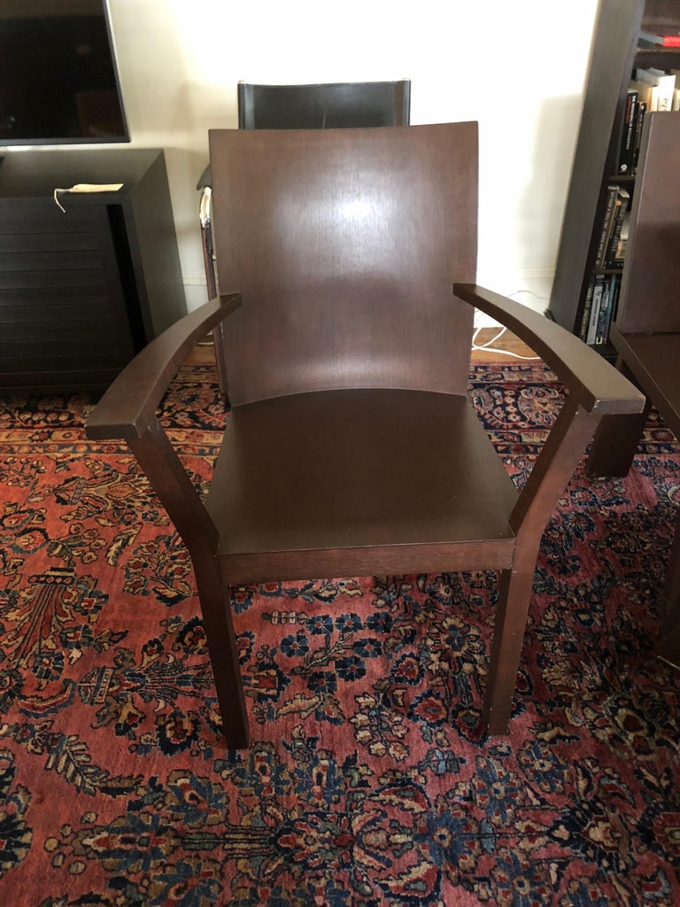 Sophisticated Bulthaup Dining Table with Two Benches and Two Armchairs ...