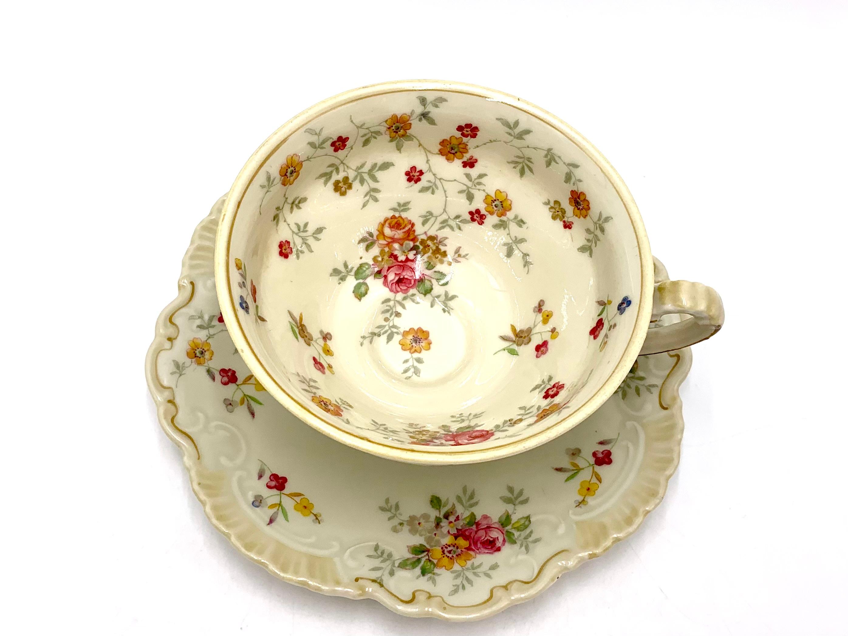 Sorau Porcelain Cup, Poland, 1930s at 1stDibs