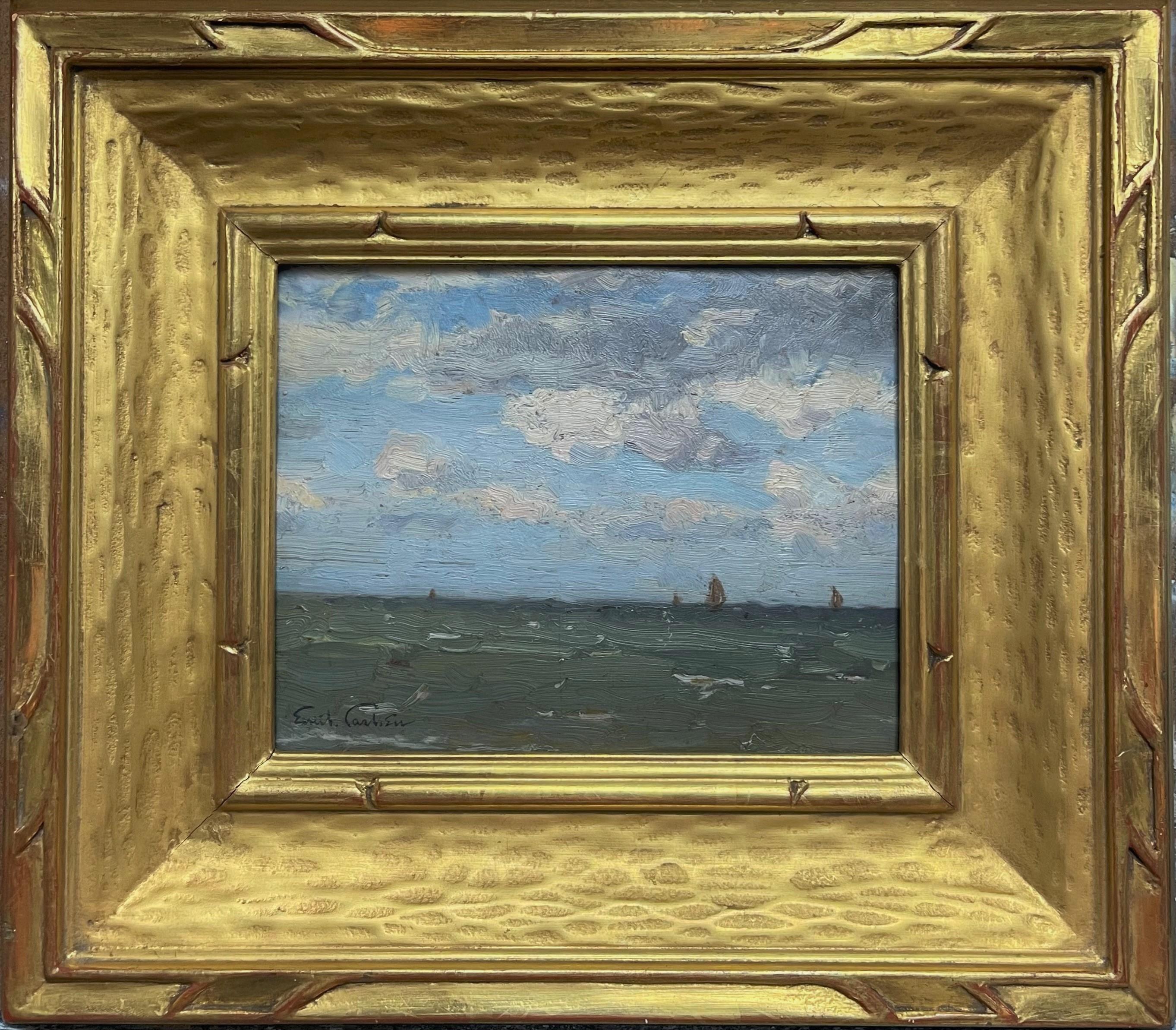 Soren Emil Carlsen - Emil Carlsen American Impressionist Seascape oil ...