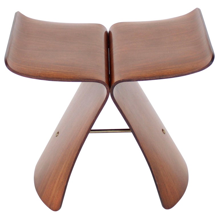Sori Yanagi Butterfly Stool Japanese Design at 1stDibs