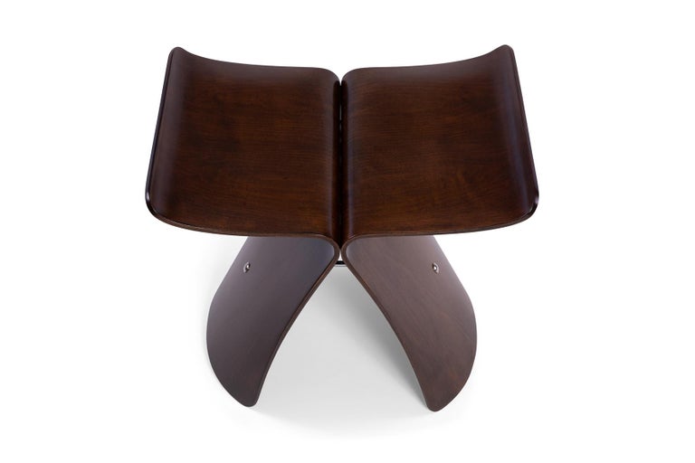 Sori Yanagi Rosewood Butterfly Stools For Sale at 1stDibs