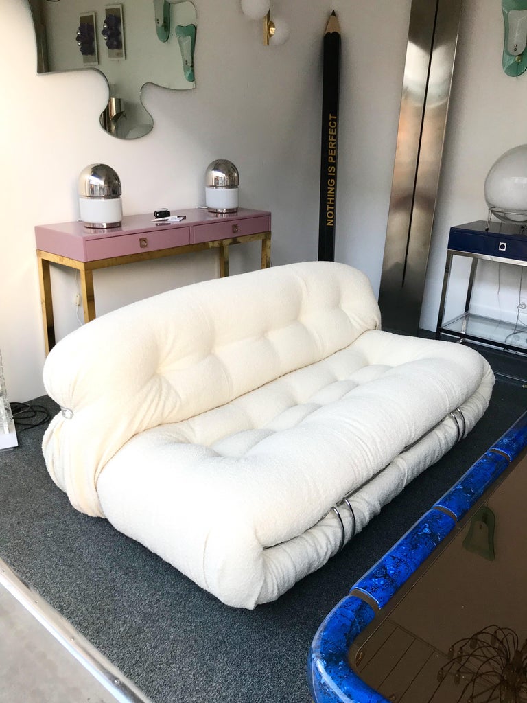 Soriana Sofa Afra And Tobia Scarpa For Cassina Italy 1970s At 1stdibs
