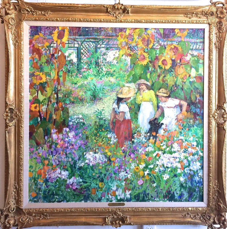Sotiris Corzo - Sunflower Garden For Sale at 1stDibs