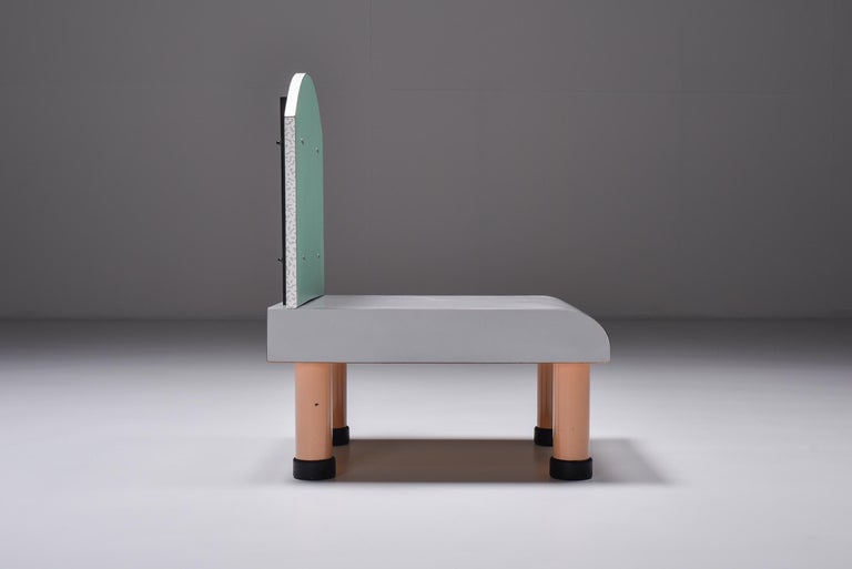 Sottsass Inspired Memphis Milano Chair, Italian Design, Postmodern For ...
