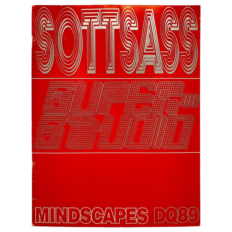 Sottsass Super-Studio: Mindscapes 'Design Quarterly 89' at 1stDibs