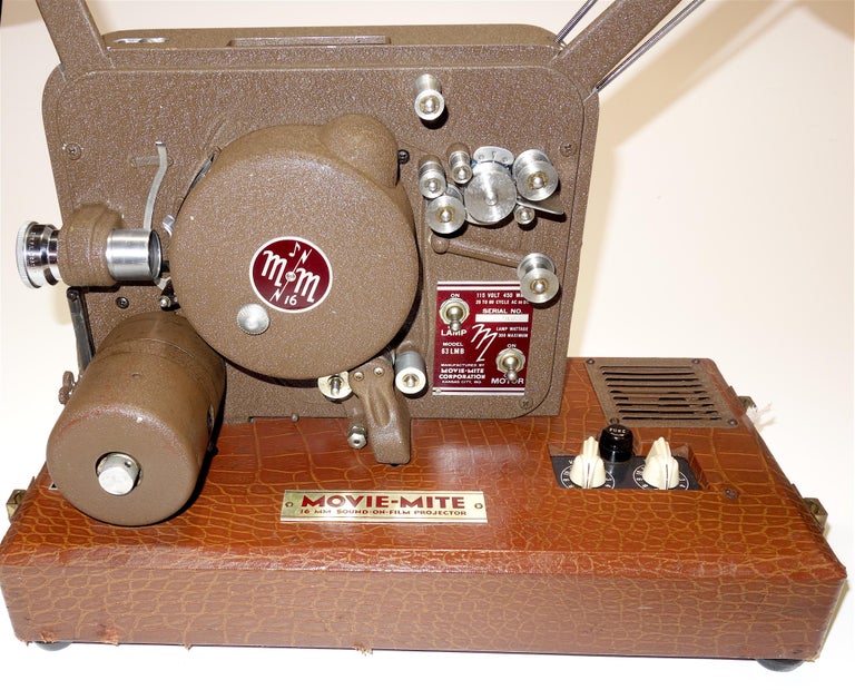 Sound and Picture Movie Projector Art Deco Vintage All Original, circa ...