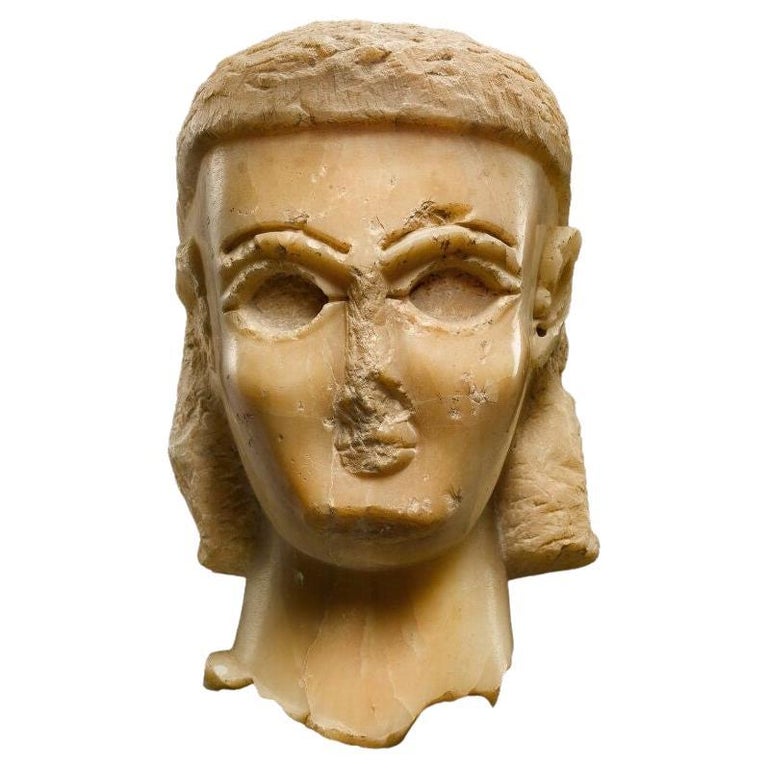 South Arabian Head of a Woman For Sale at 1stDibs