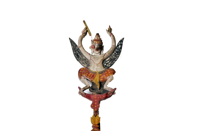 Southeast Asian Openwork Architectural Fragment with Garuda-Form Finial ...