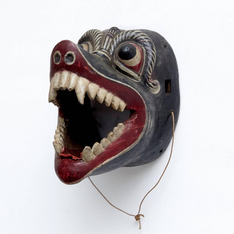 Southeast East of Asia Mask from the 20th Century For Sale at 1stDibs