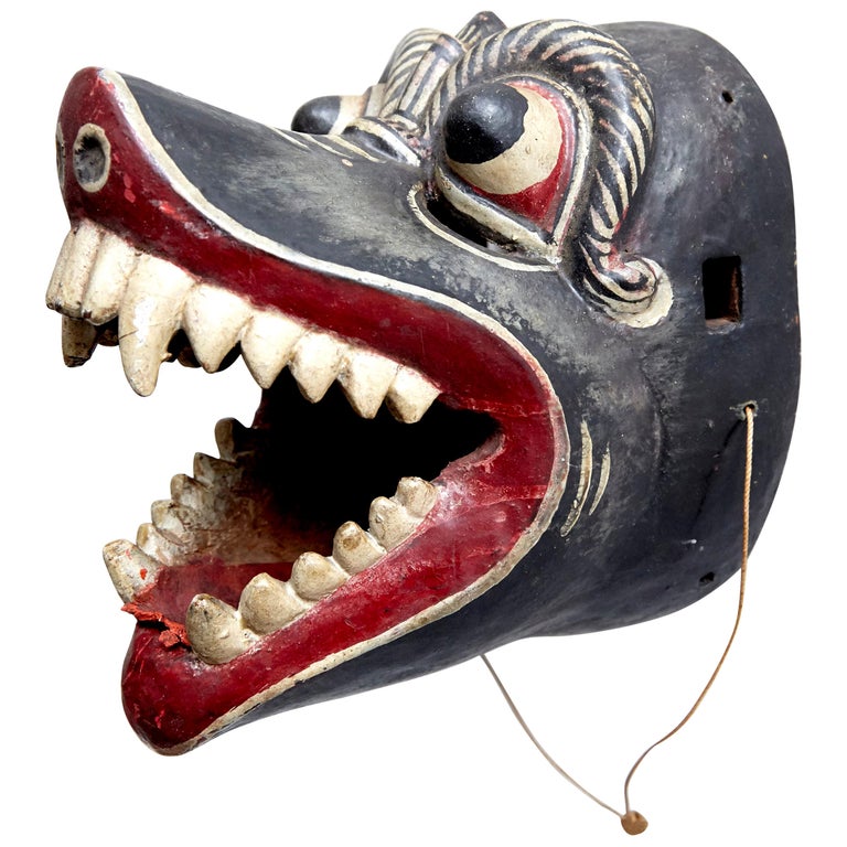 Southeast East of Asia Mask from the 20th Century For Sale at 1stDibs