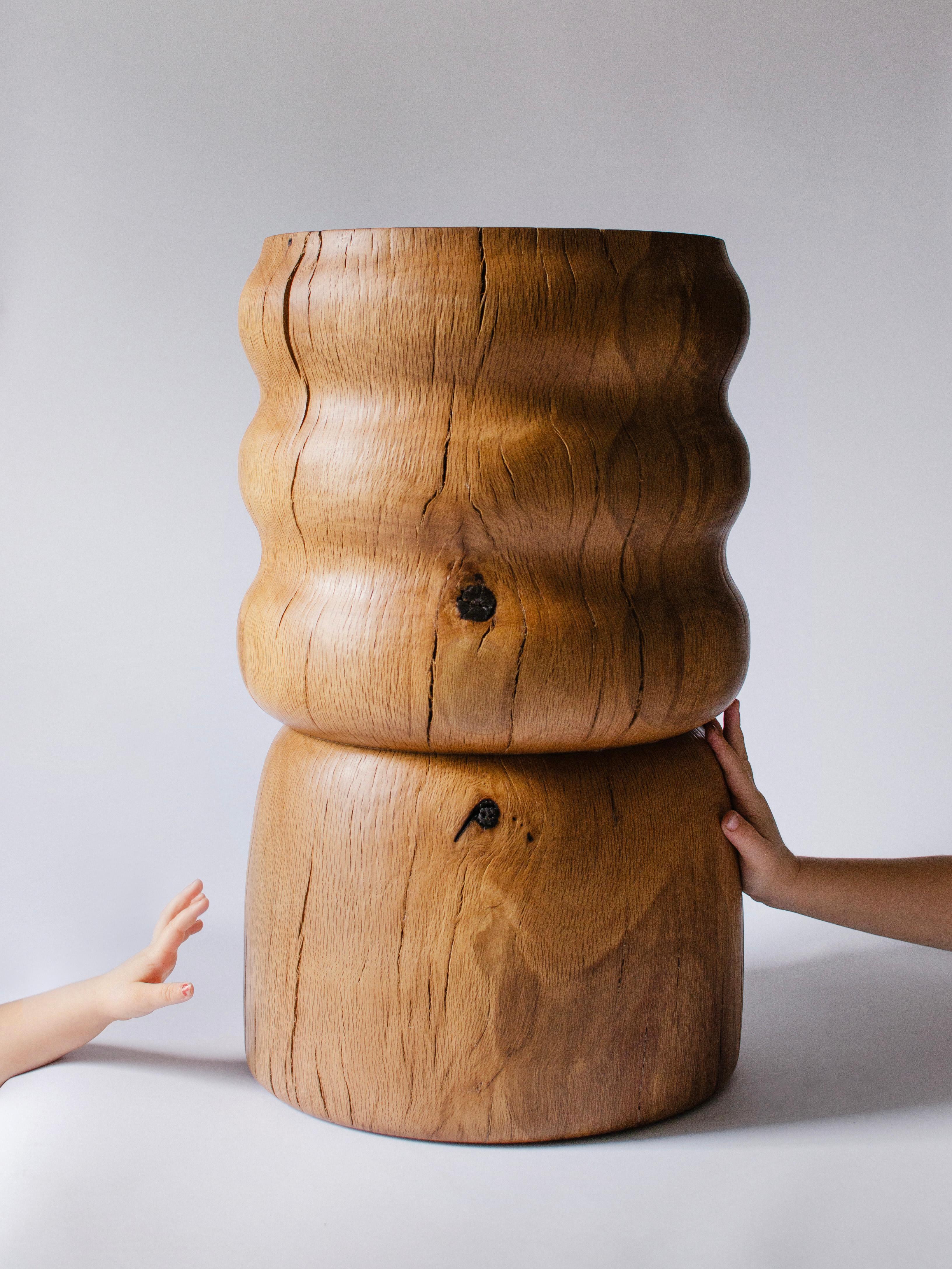 Southern Live Oak Stool Table For Sale at 1stDibs