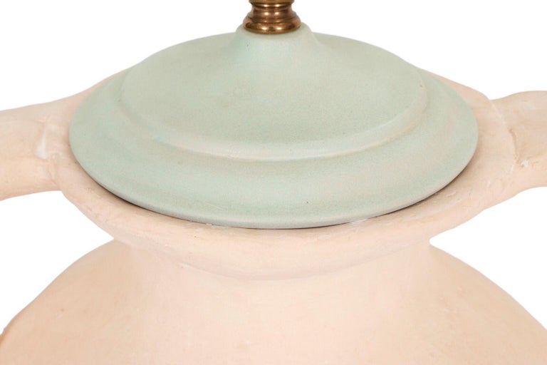 Southwestern Earthenware Amphora Table Lamp For Sale at 1stDibs