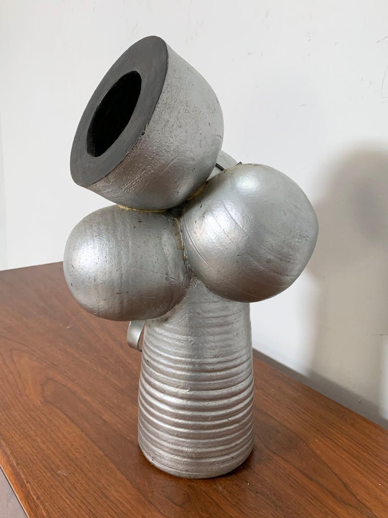 Space Age Ceramic Pod Form Sculpture by Brenda Minisci, circa 1970s at ...