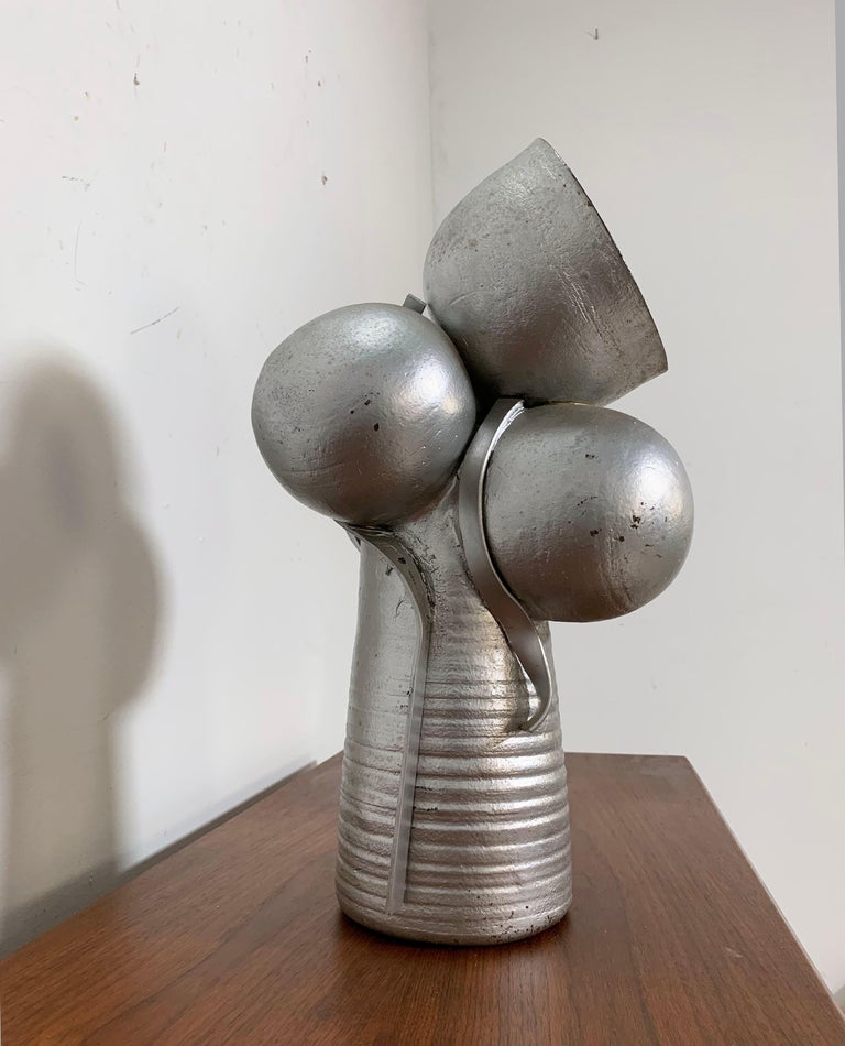 Space Age Ceramic Pod Form Sculpture by Brenda Minisci, circa 1970s at ...