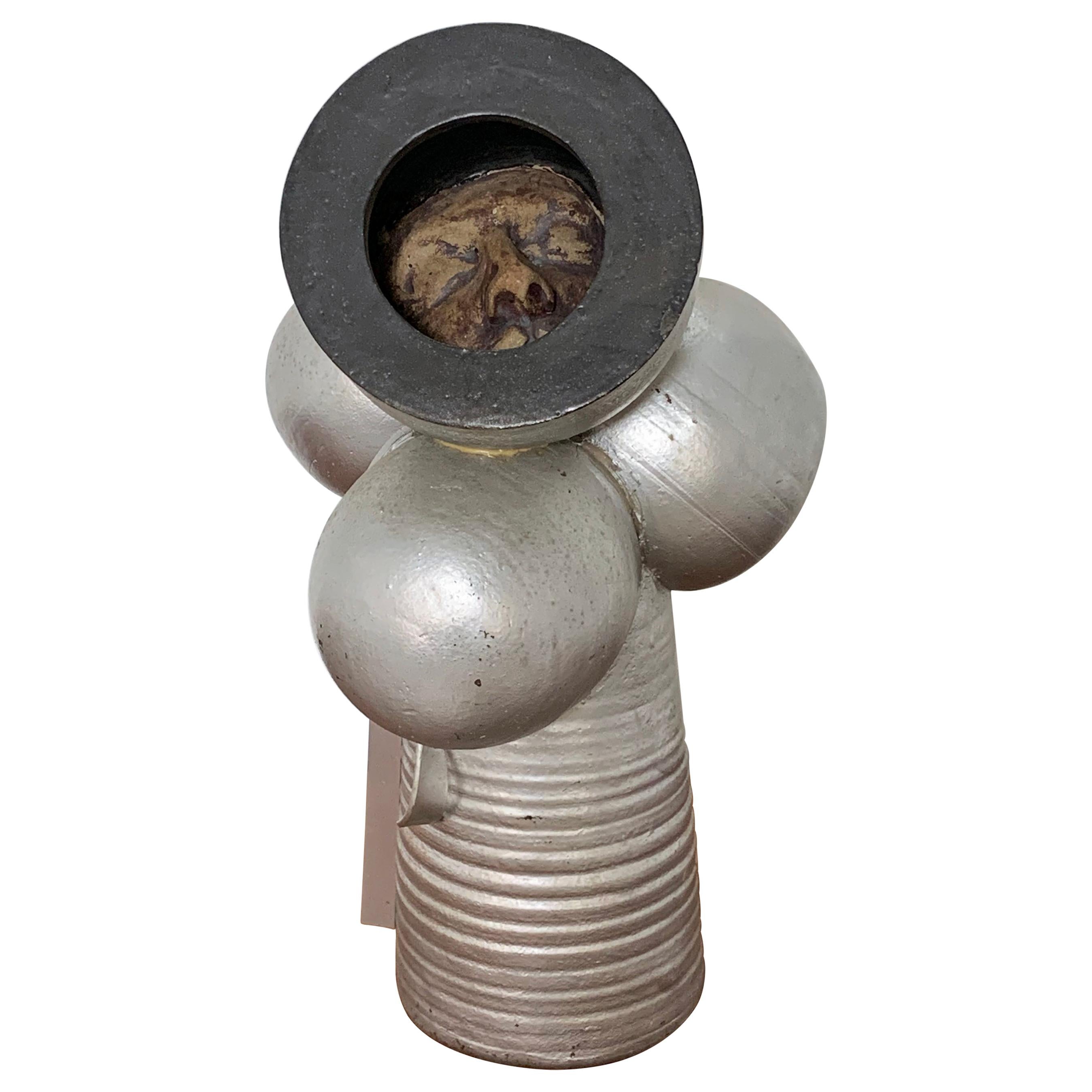 Space Age Ceramic Pod Form Sculpture by Brenda Minisci, circa 1970s at ...