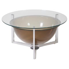 Space Age White Lacquered Fiberglass Coffee Table at 1stDibs | space ...