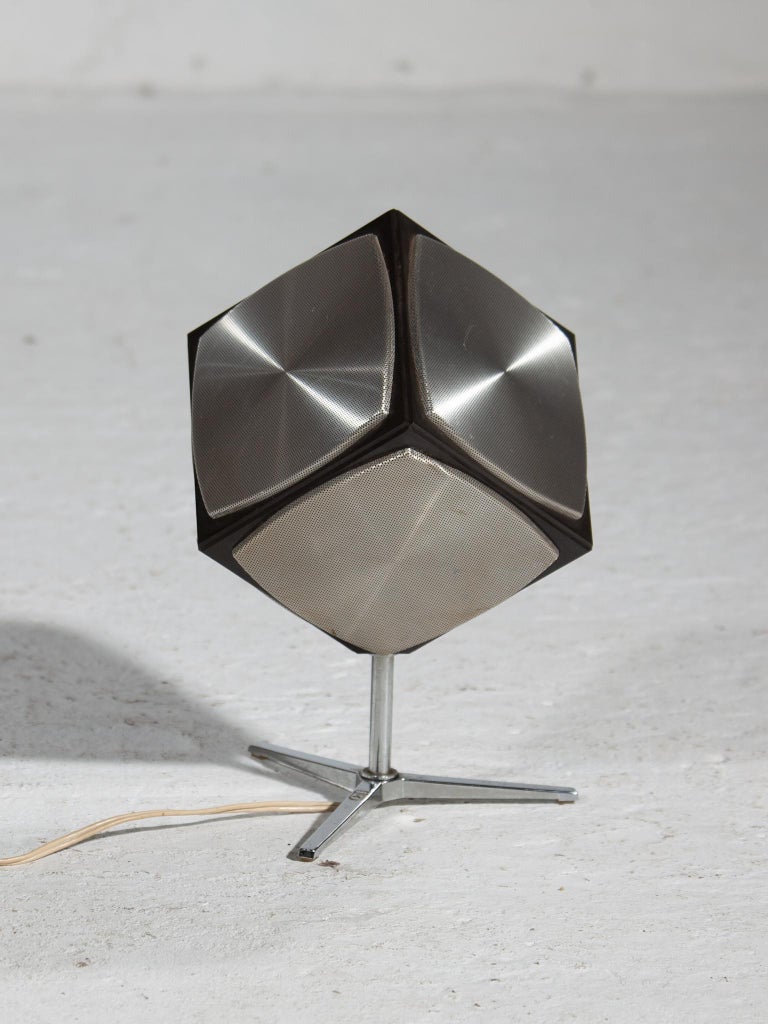 Space Age Music Cube Speaker Boxes, Set of Two designed by Grundig ...