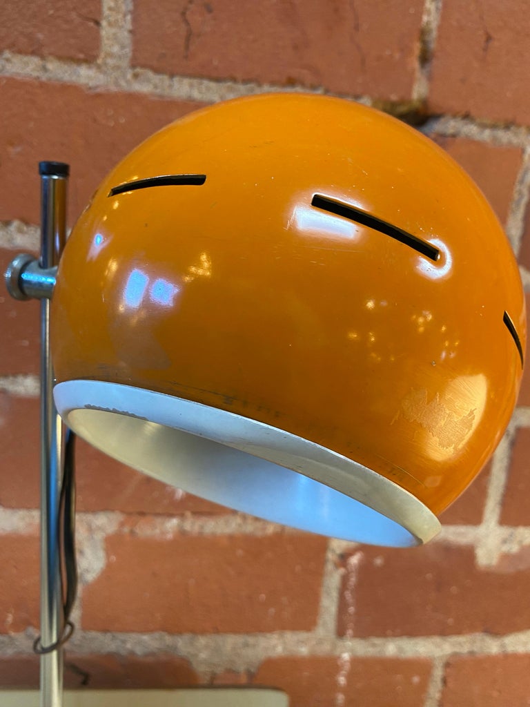 Space Age Orange Table Lamp, Italy, 1960s For Sale at 1stDibs | space ...