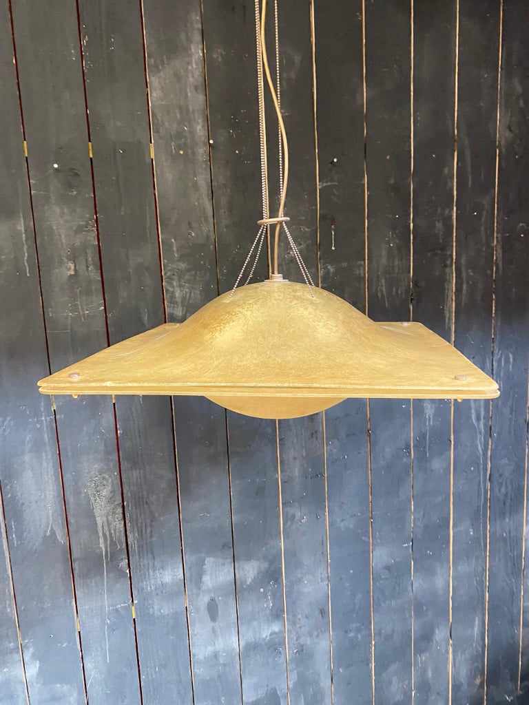 Space Age Popdesign Fiberglass Chandelier, circa 1960/1970 For Sale at ...