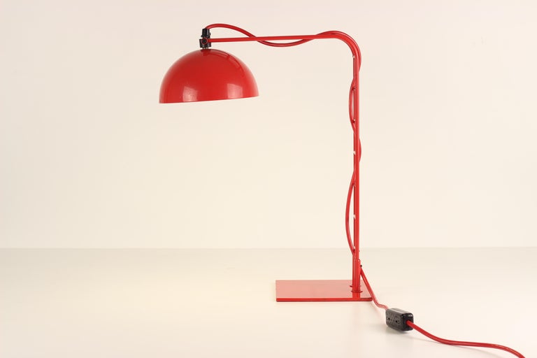 Space Age Red Ladder Desk Lamp 1960’s from the Lord Robert Boothby ...