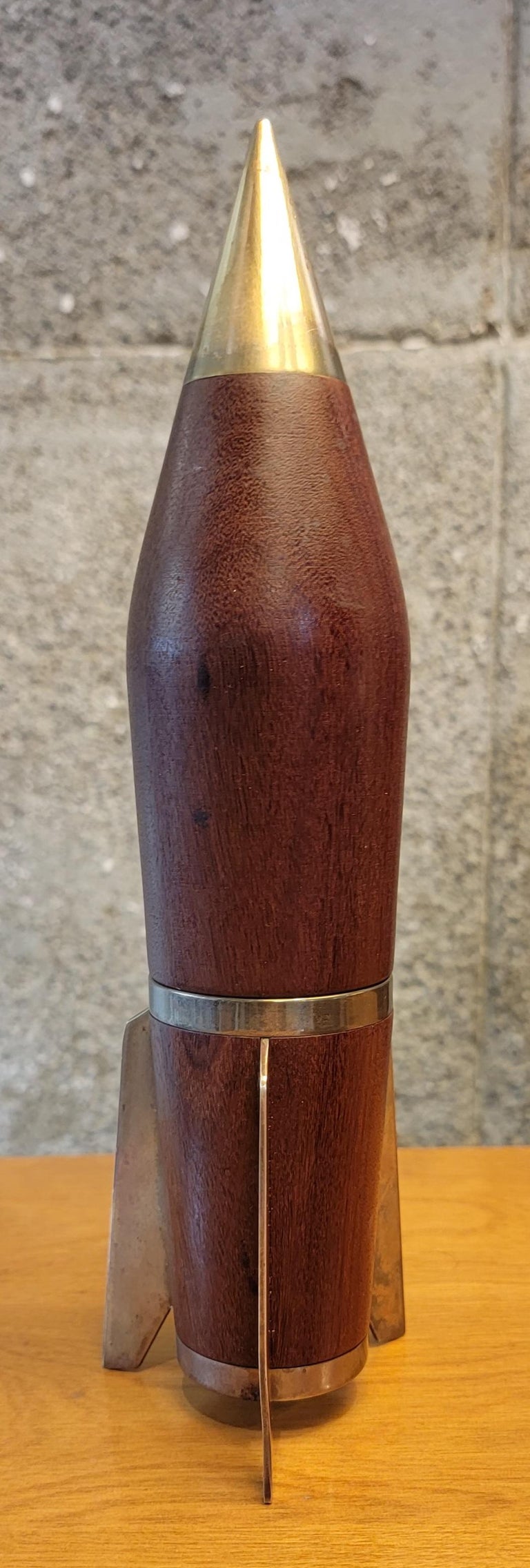 Space Age Rocket Ship / Missile Pepper Mill For Sale at 1stDibs
