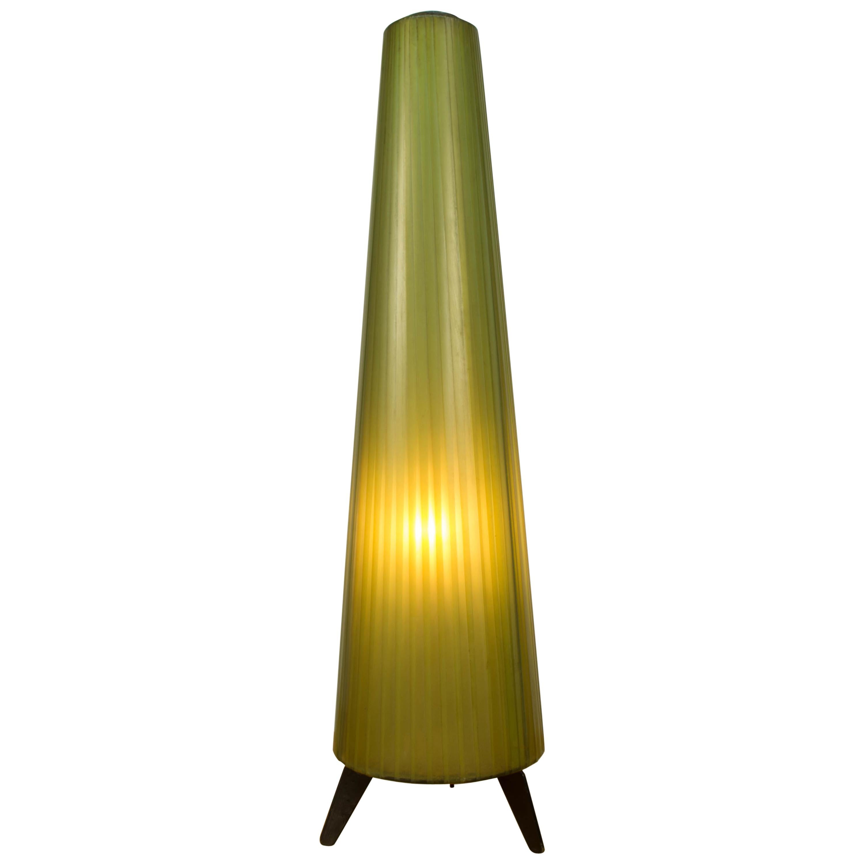 VINTAGE ROCKET LAMP at 1stdibs