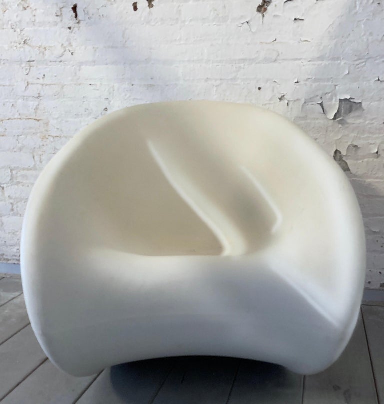 Space Age Sedia MT3 Rocking Chair by Ron Arad for Driade Italy, Red at ...