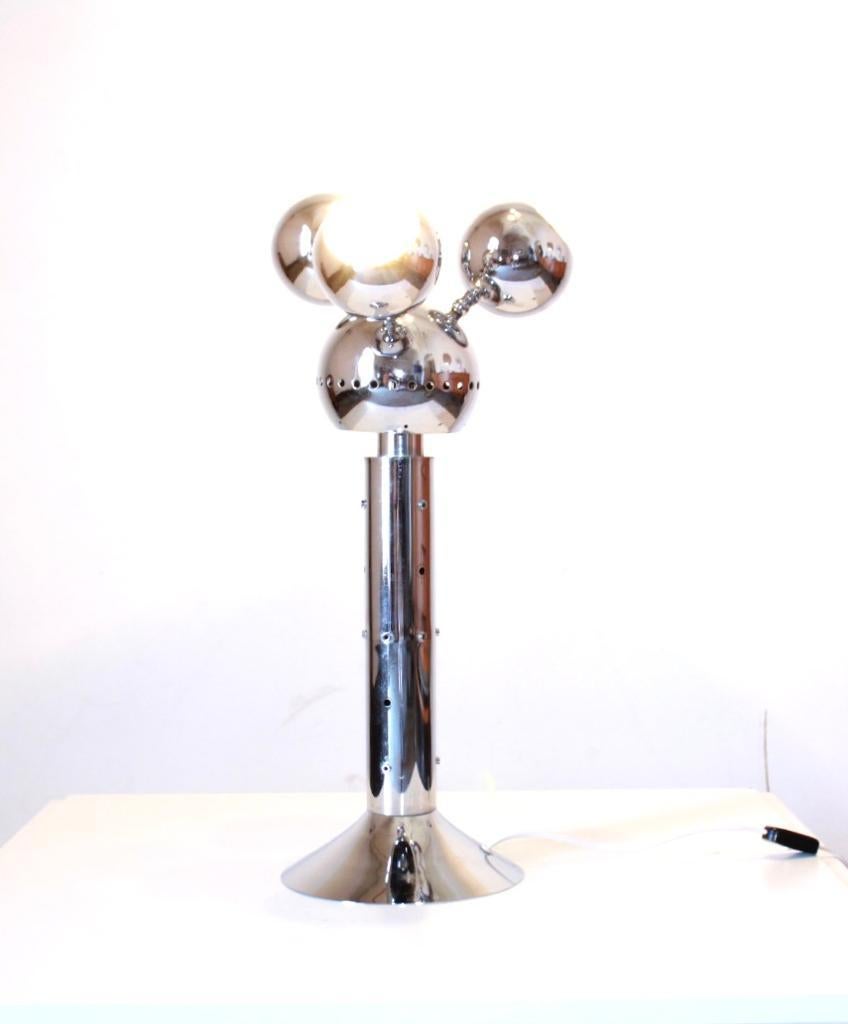 Space Age table lamp, "Torino co" , Italy 1970s For Sale at 1stDibs