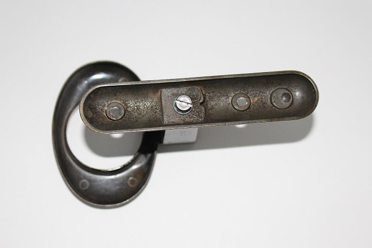 Space Age Vintage Six Brass Coat Hooks Circa 1970 Italy For Sale At 1stdibs
