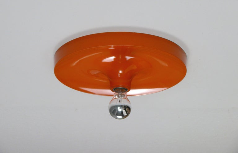 Space Age Wall Light, Flush Mount by Teka, Germany, 1960s at 1stDibs